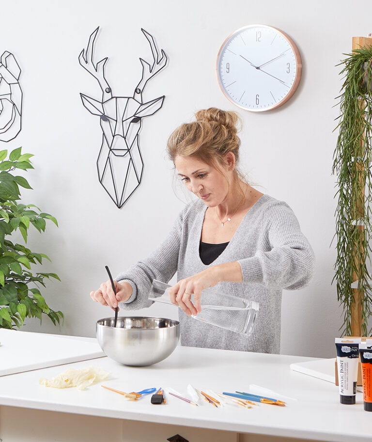 Leinwand mit Falten aus Stoff gestalten - mömax blog