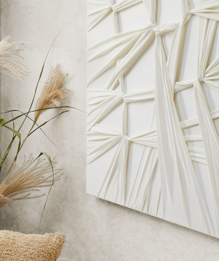 Leinwand mit Stoff gestalten - mömax blog